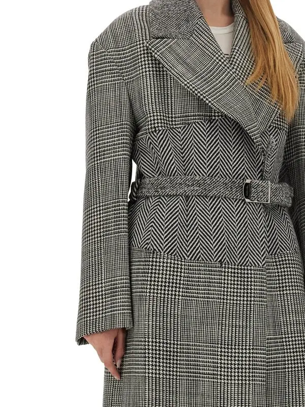 TOM FORD Wool Patchwork Overcoat