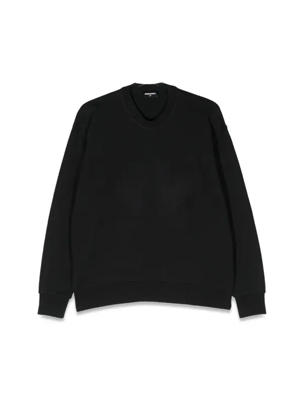 Dsquared2 Slouchy Fit Crewneck Sweatshirt - Black
