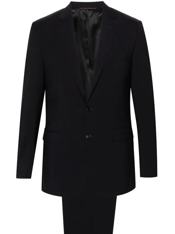 Canali Single-breasted Suit - Blue