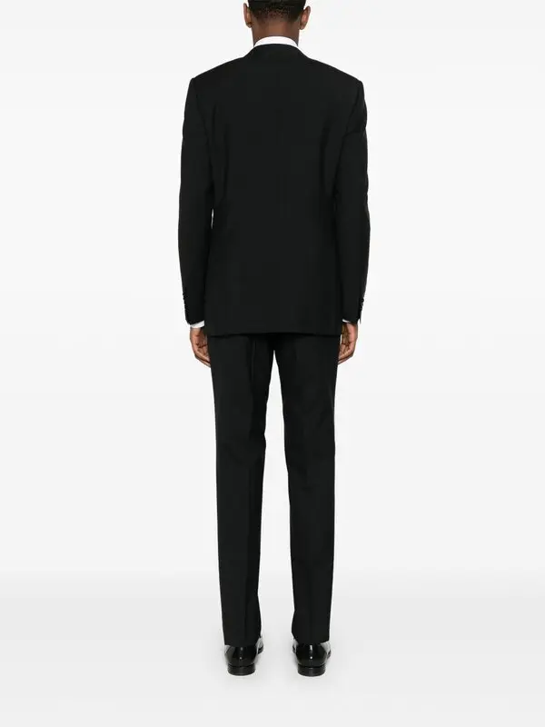 Canali Single-breasted Suit - Black