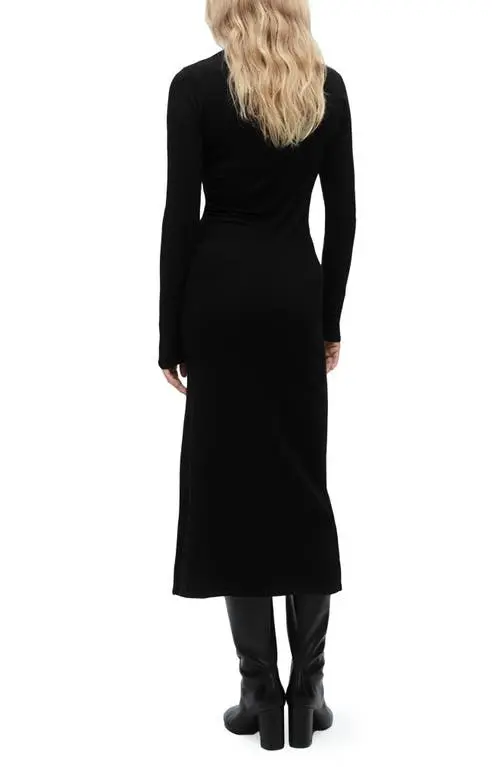 long red formal dress with sleeves Velvet Sweetheart Red Long Sleeves Prom Dress With Split Evening Gowns QP3190 US16 / As Pic
