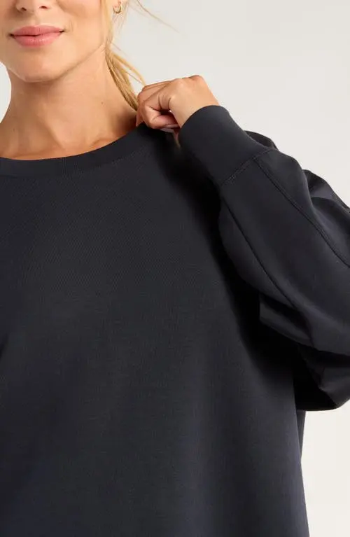 Zella Soft Luxe Tunic - Black