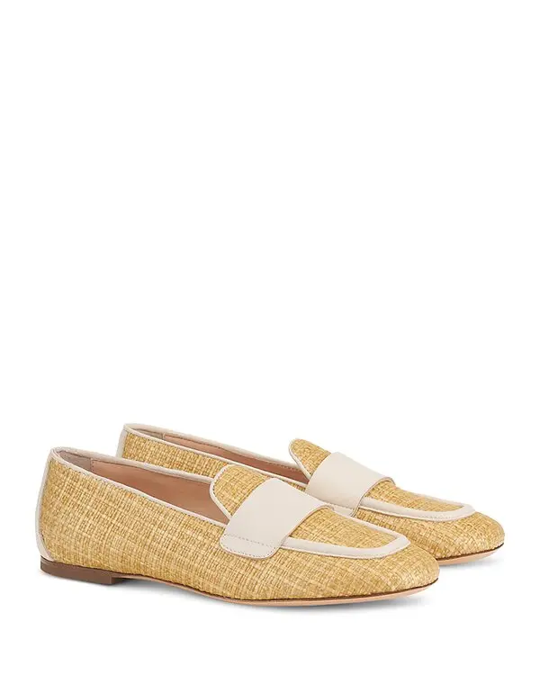 Agl Sheryl Raffia Flats - Beige
