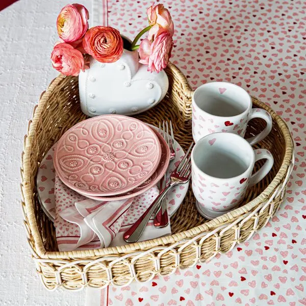 JULISKA Berry & Thread 6 Heart Vase
