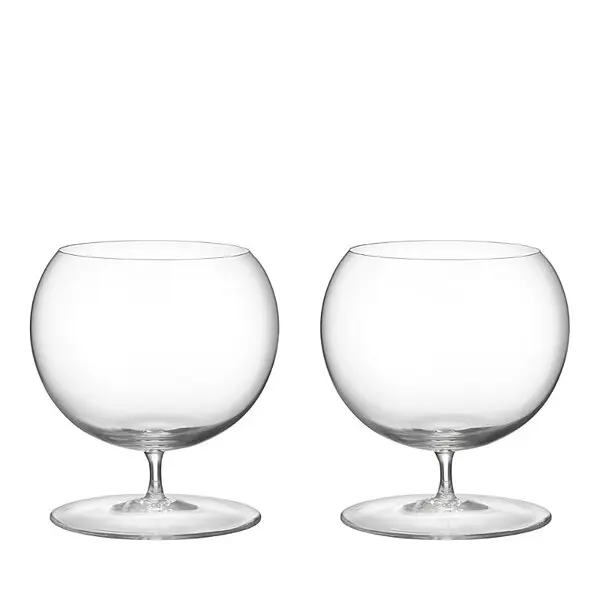ORREFORS Geometry Cognac Glass, Set Of 2 - No Color