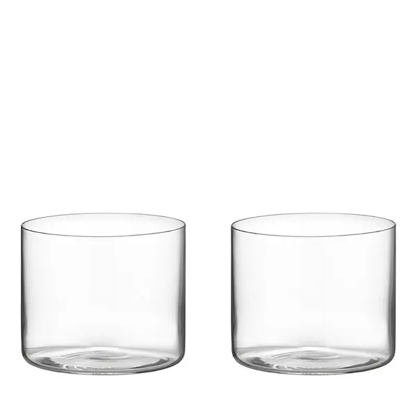 ORREFORS Geometry Tumbler Glass, Set Of 2 - No Color