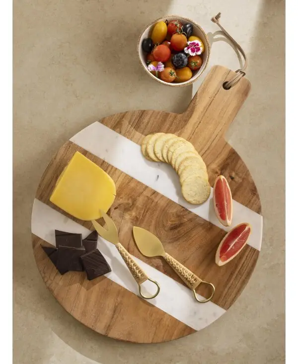 GAURI KOHLI Mandawa Charcuterie Board, White