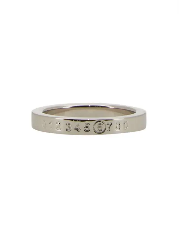 MAISON MARGIELA Logo Ring - Silver