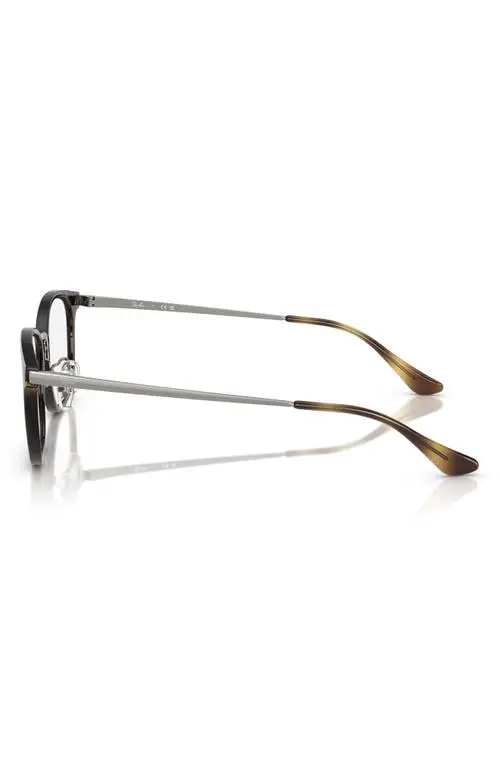Ray-ban 51mm Square Eyeglasses - Havana