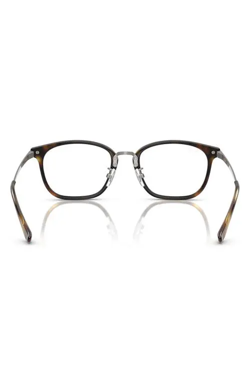Ray-ban 51mm Square Eyeglasses - Havana