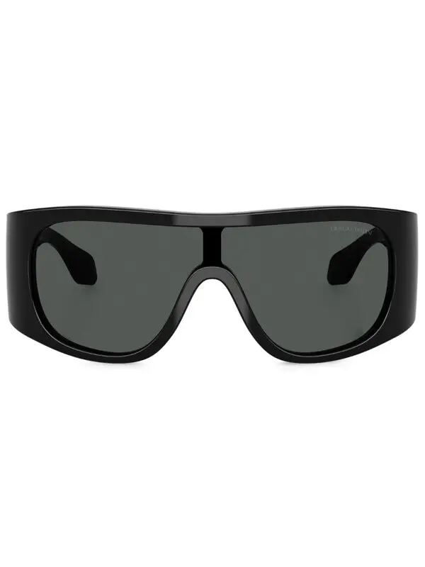 Giorgio Armani Oversized Sunglasses - Black