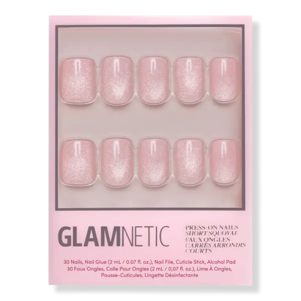 GLAMNETIC Pinky Promise Press-on Nails - One-color