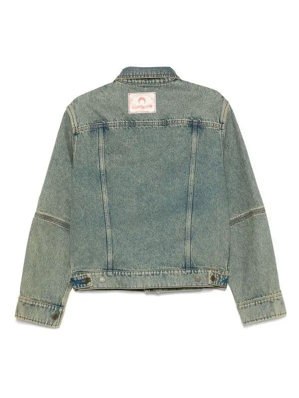MARINE SERRE Moon Laser Denim Jacket