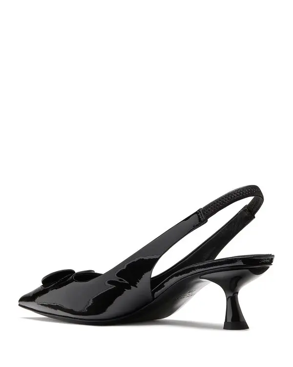 Kate Spade New York Lover Slingback Kitten Heel Pumps - Black