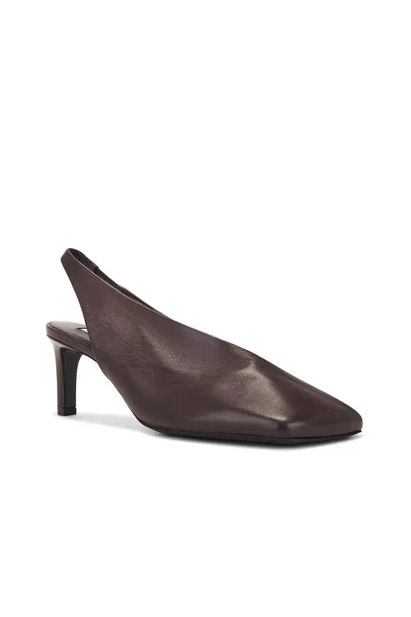 JIL SANDER Folded Slingback Heels