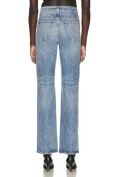 Khaite Danielle Straight Leg Jeans
