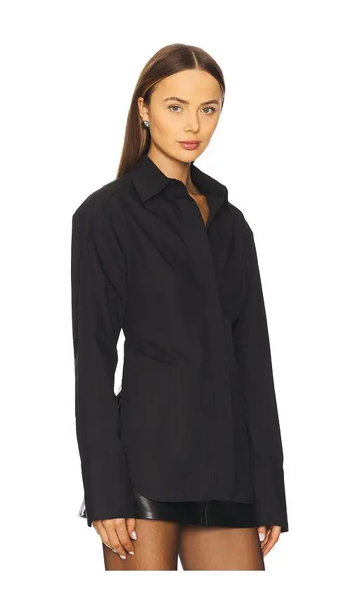 Courtney Zheng Belt Back Top