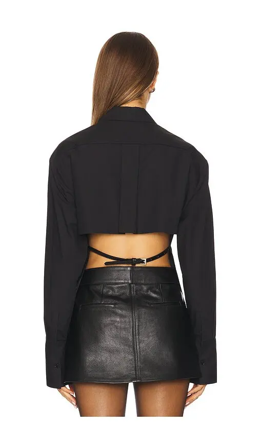 Courtney Zheng Belt Back Top