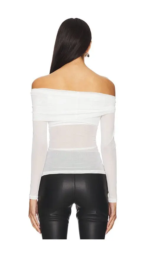 Superdown Kami Off-shoulder Top - Ivory
