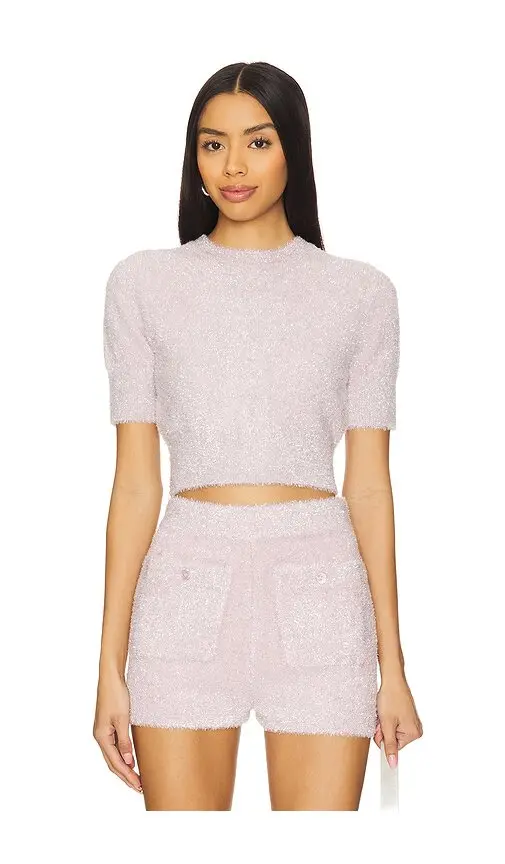 JOOSTRICOT Crop Short Sleeve Crew
