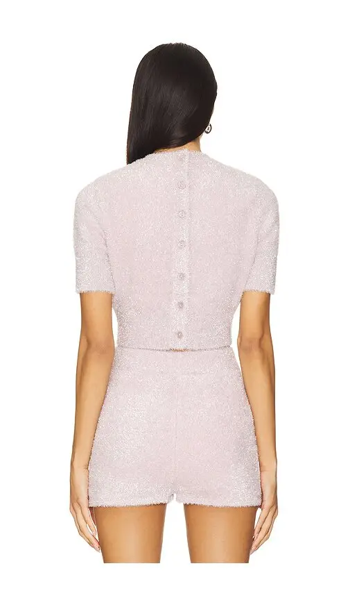 JOOSTRICOT Crop Short Sleeve Crew
