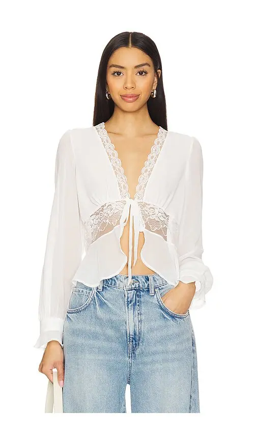 KAT THE LABEL Betty Blouse