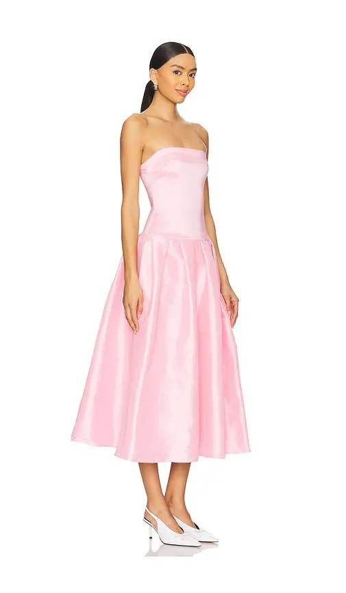 MORE TO COME Strapless Dress - Pink