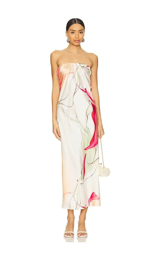Misa Thara Dress - Ivory