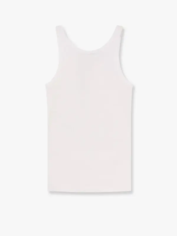 Dolce & Gabbana Ribbed Cotton Tank Top