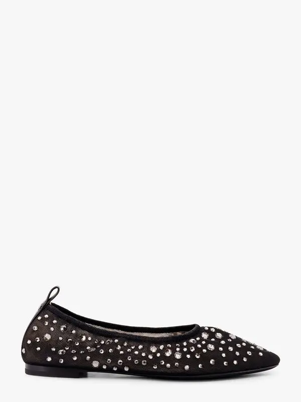 Tory Burch Mesh Ballerinas - Black