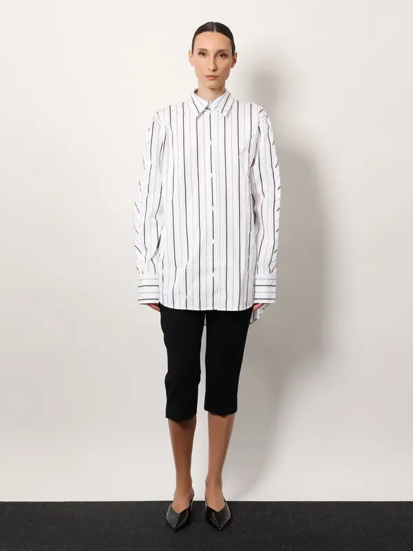 TOTEME Organic Cotton Striped Shirt