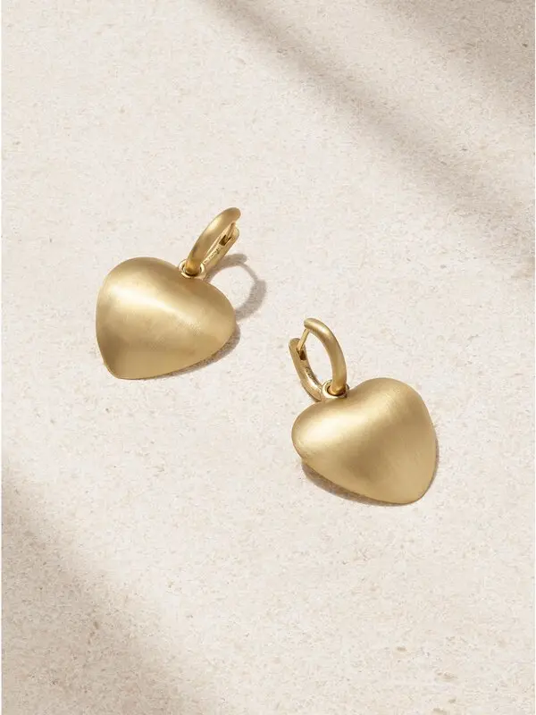 Irene Neuwirth 18-karat Heart Earrings - Gold