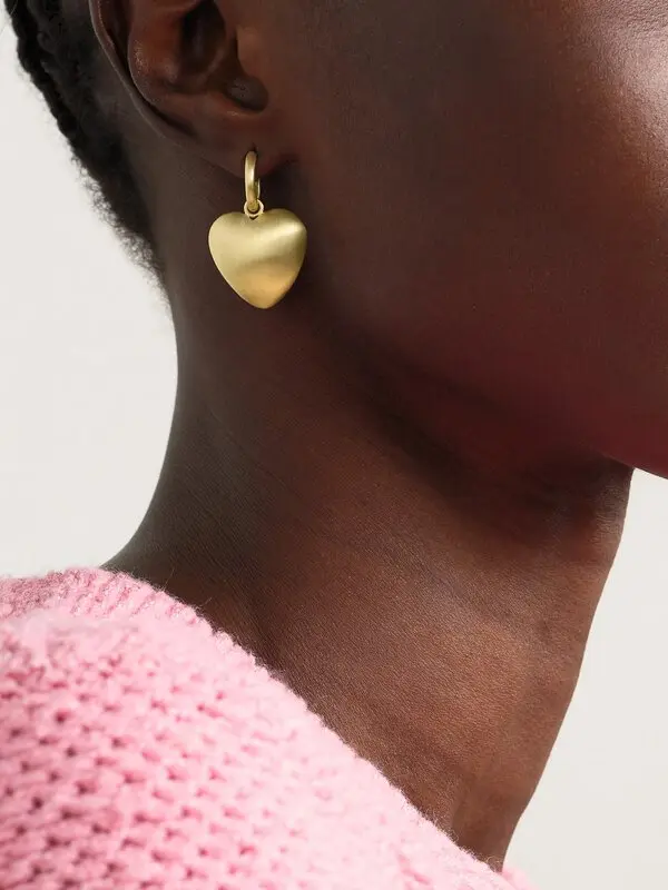 Irene Neuwirth 18-karat Heart Earrings