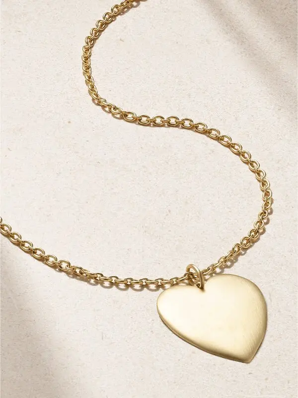 Irene Neuwirth Large Heart 18-karat Necklace - Gold