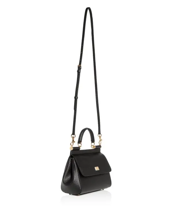 Dolce & Gabbana Medium Sicily Handbag - Black