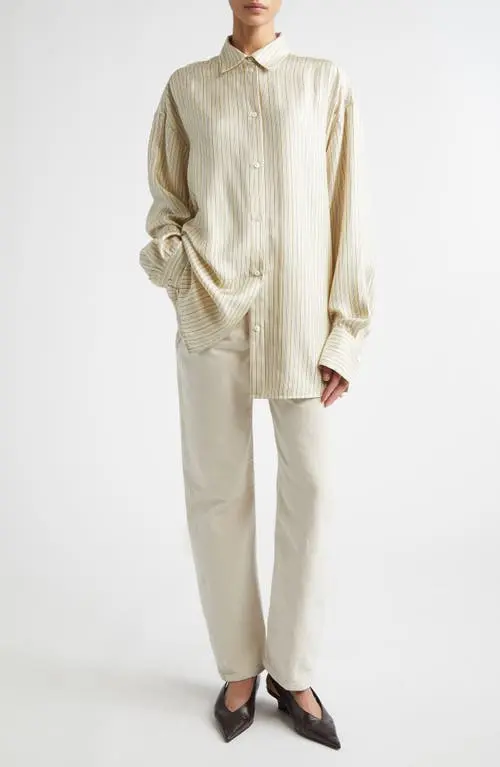 TOTEME Twisted Seam Straight-leg Jeans