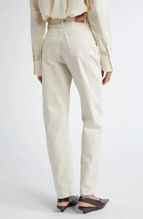 TOTEME Twisted Seam Straight-leg Jeans