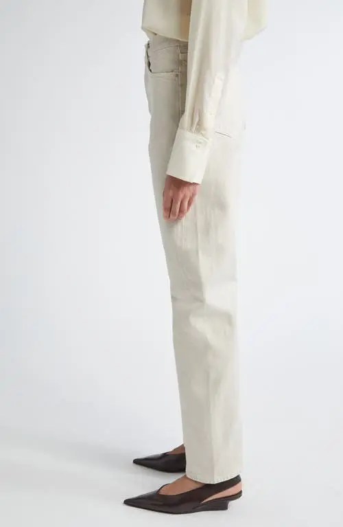 TOTEME Twisted Seam Straight-leg Jeans