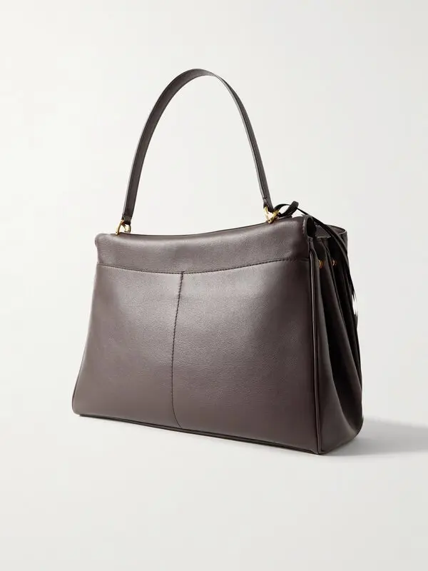 Balenciaga Rodeo Medium Leather Shoulder Bag - Brown