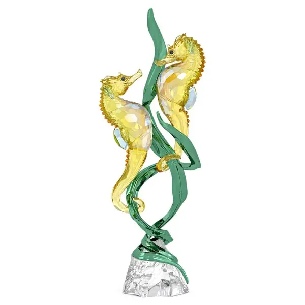 SWAROVSKI Idyllia Scs Annual Edition 2025 Seahorses - Yellow
