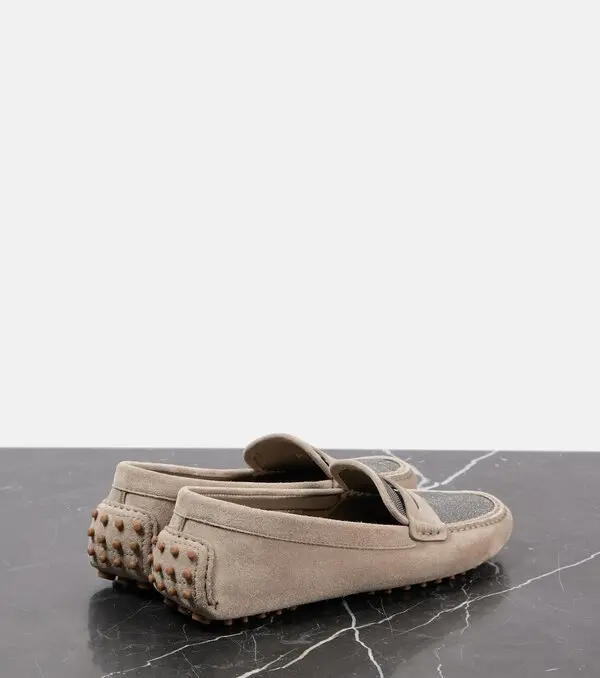 Brunello Cucinelli Suede Loafers
