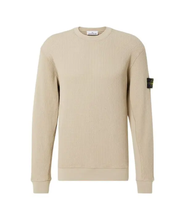 Stone Island Compass Cotton Jersey Sweatshirt