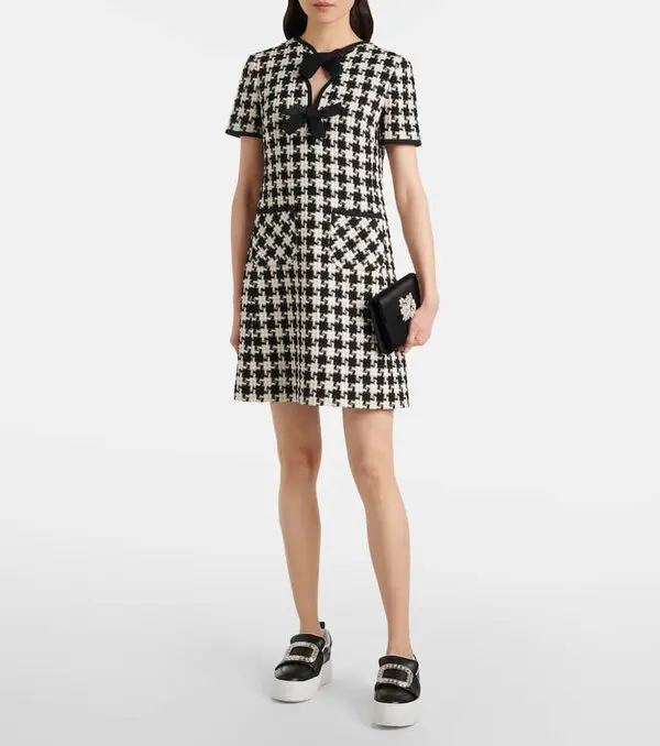 ROGER VIVIER Puffy Choc Leather Platform Sneakers