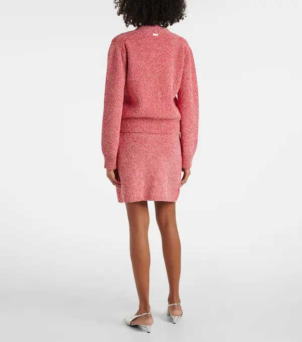 FERRAGAMO Cotton-blend Buttoned Cardigan