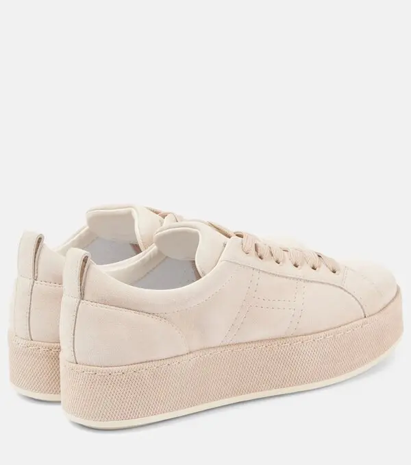 Hogan H681 Platform Sneakers - Beige