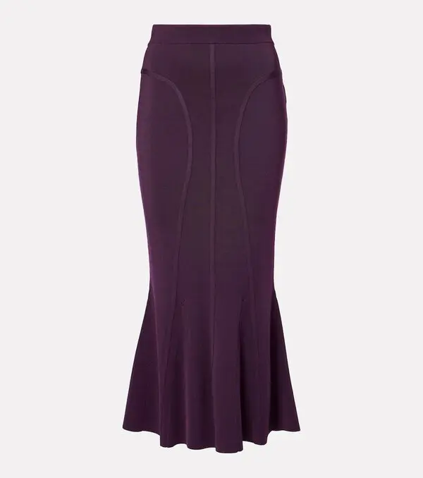 Nina Ricci Peplum Maxi Skirt