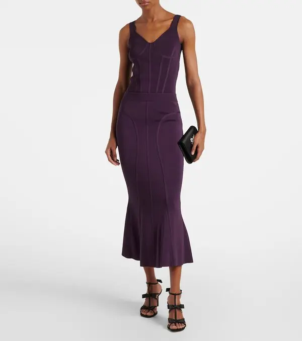 Nina Ricci Peplum Maxi Skirt