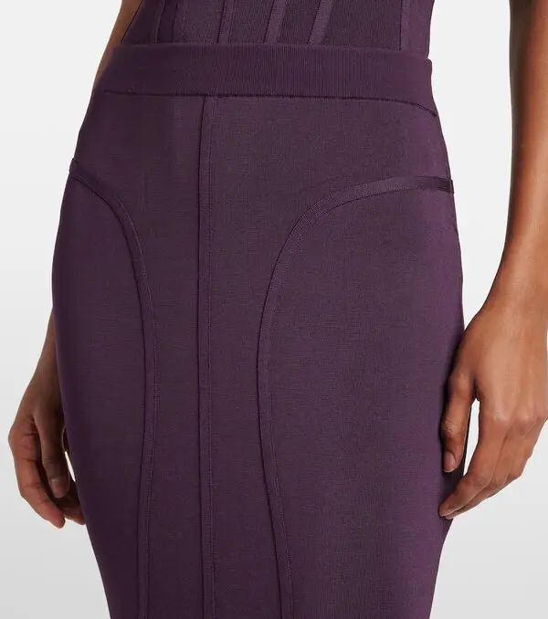 Nina Ricci Peplum Maxi Skirt