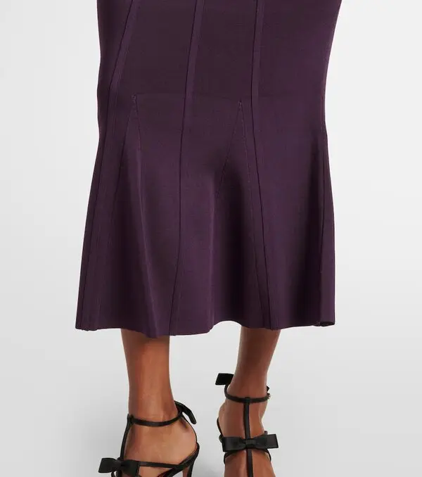 Nina Ricci Peplum Maxi Skirt