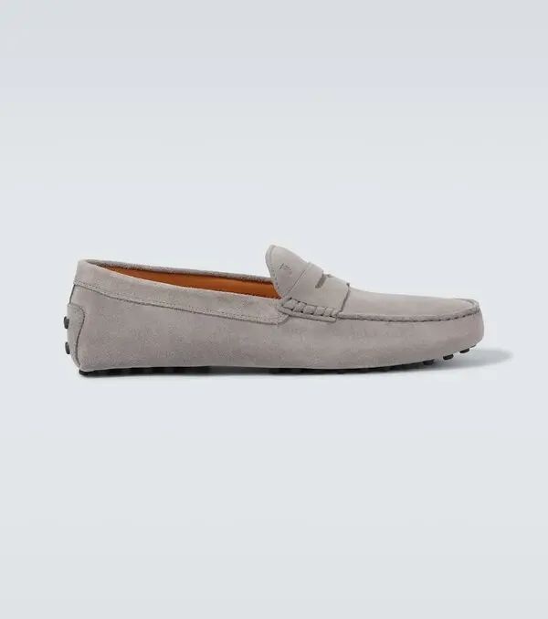 TOD'S Gommino Driving Shoes - Grey